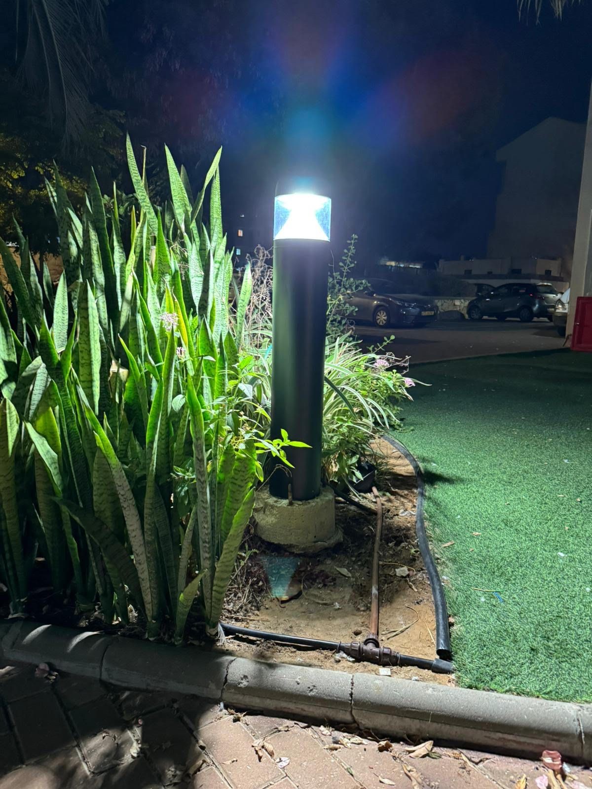 בולרד שחור SYLVANIA 25W 800mm IP65 אור חםמק''ט: 75525308