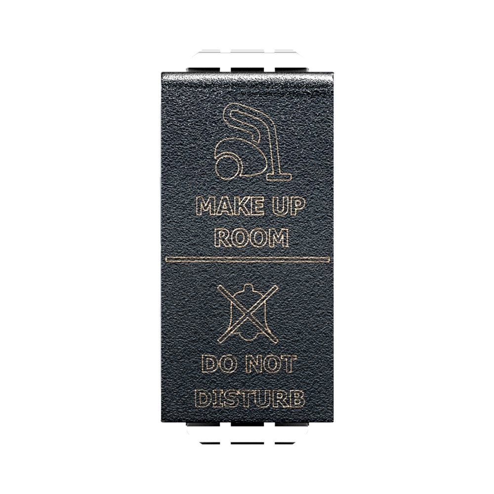 מפסק סימון DND/MUR שחור מט ניסקו סוויץ'מק''ט: 35050151