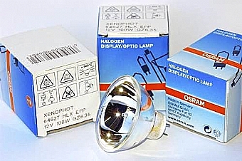 12V 100W 64627 OSRAM | נורות מיוחדות | נורות לפנסי במה ומכונות