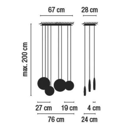 VIBIA COSMOS 2515