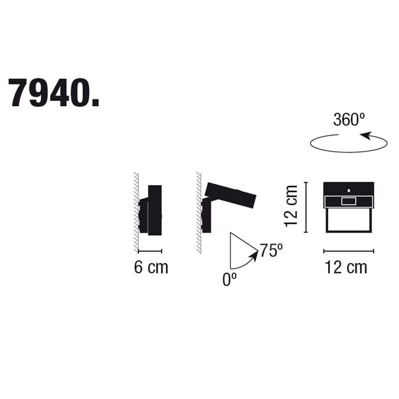 Alpha 7940 VIBIA | תאורת מעצבים