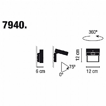 Alpha 7940 VIBIA | תאורת מעצבים