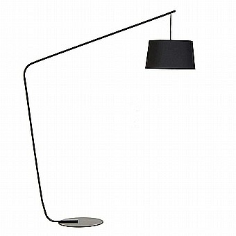 Lobby Floor Lamp Black - Frandsen