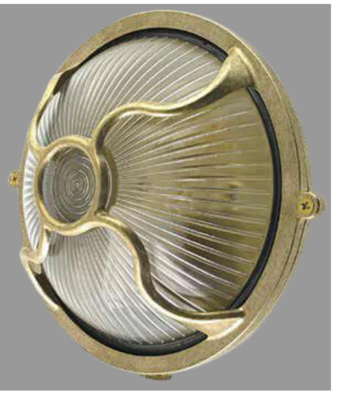 פליז 4B קיר | תאורת חוץ | גופי תאורה מוגני מים לקיר/מעקה