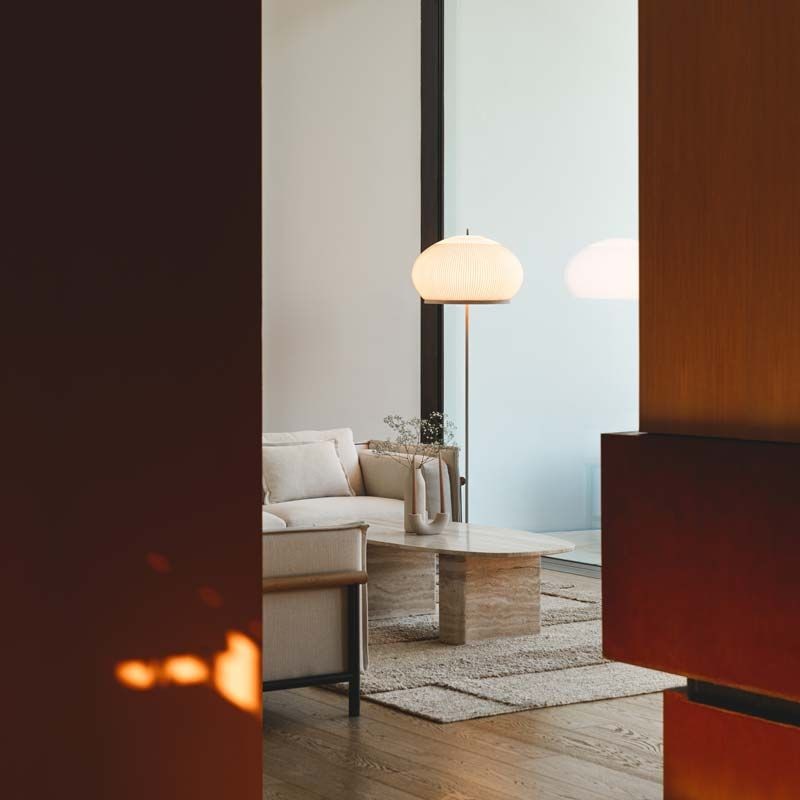 Designed by Meike HardeFor VibiaVibia Knit floor lamp