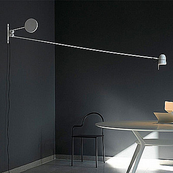 Designed by Daniel RybakkenFor LuceplanLuceplan Counterbalance wall lamp